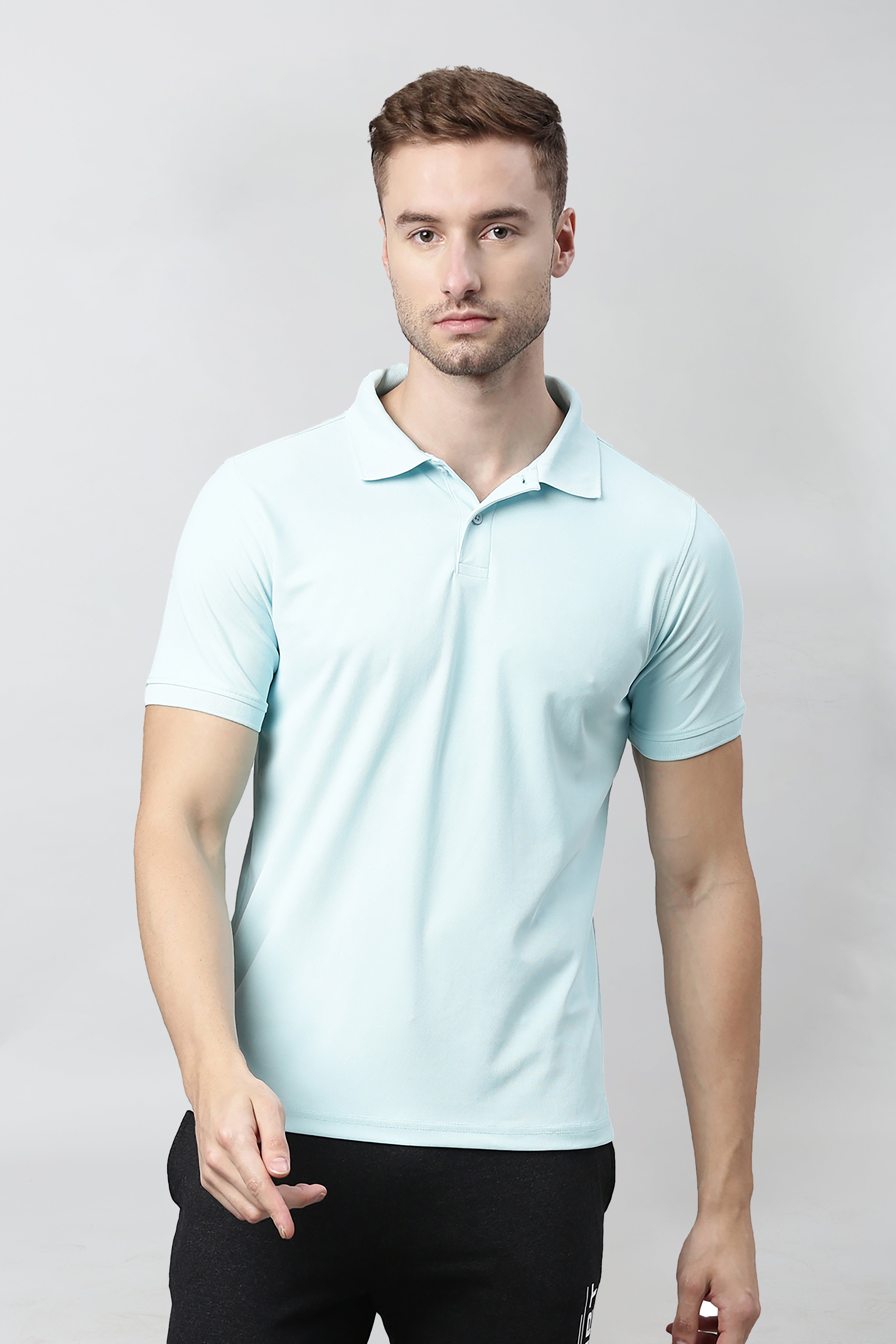 BLANK POLO (READY TO PRINT - POLO T-SHIRT FOR MENS) – Pranera